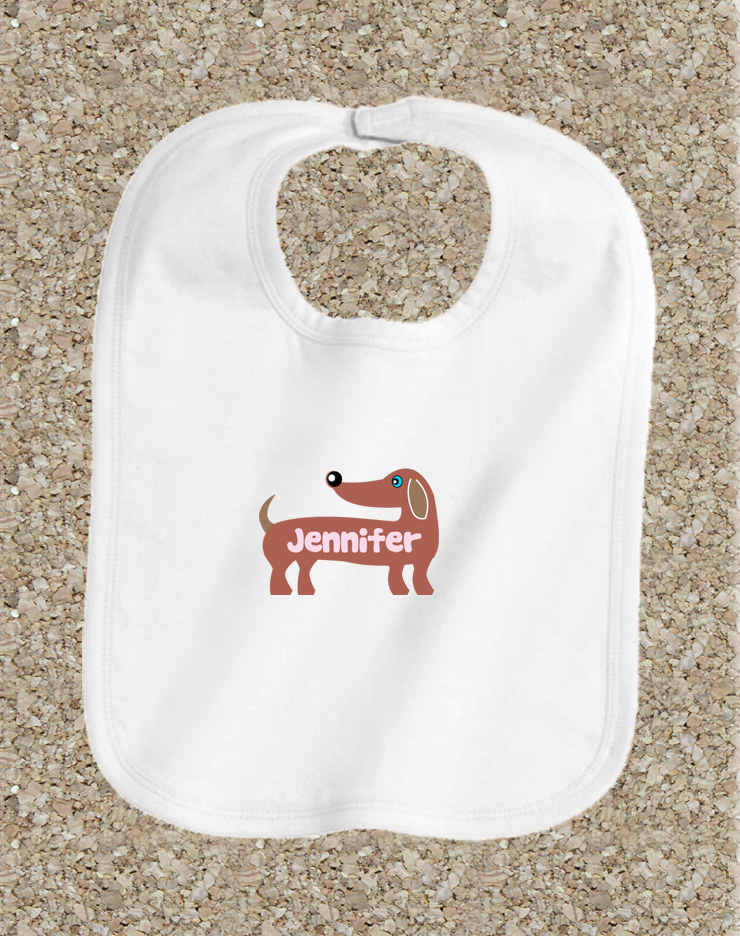Baby Clothes, Baby Bib, Personalized Bib, White Cotton Bib, Baby Shower ...